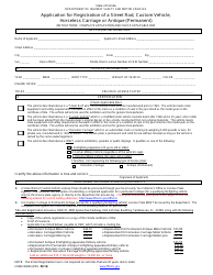 Form HSMV83045 Download Fillable PDF or Fill Online Application for ...