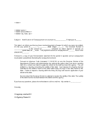 Arkansas Letter of Notice of Overpayment Download Printable PDF ...