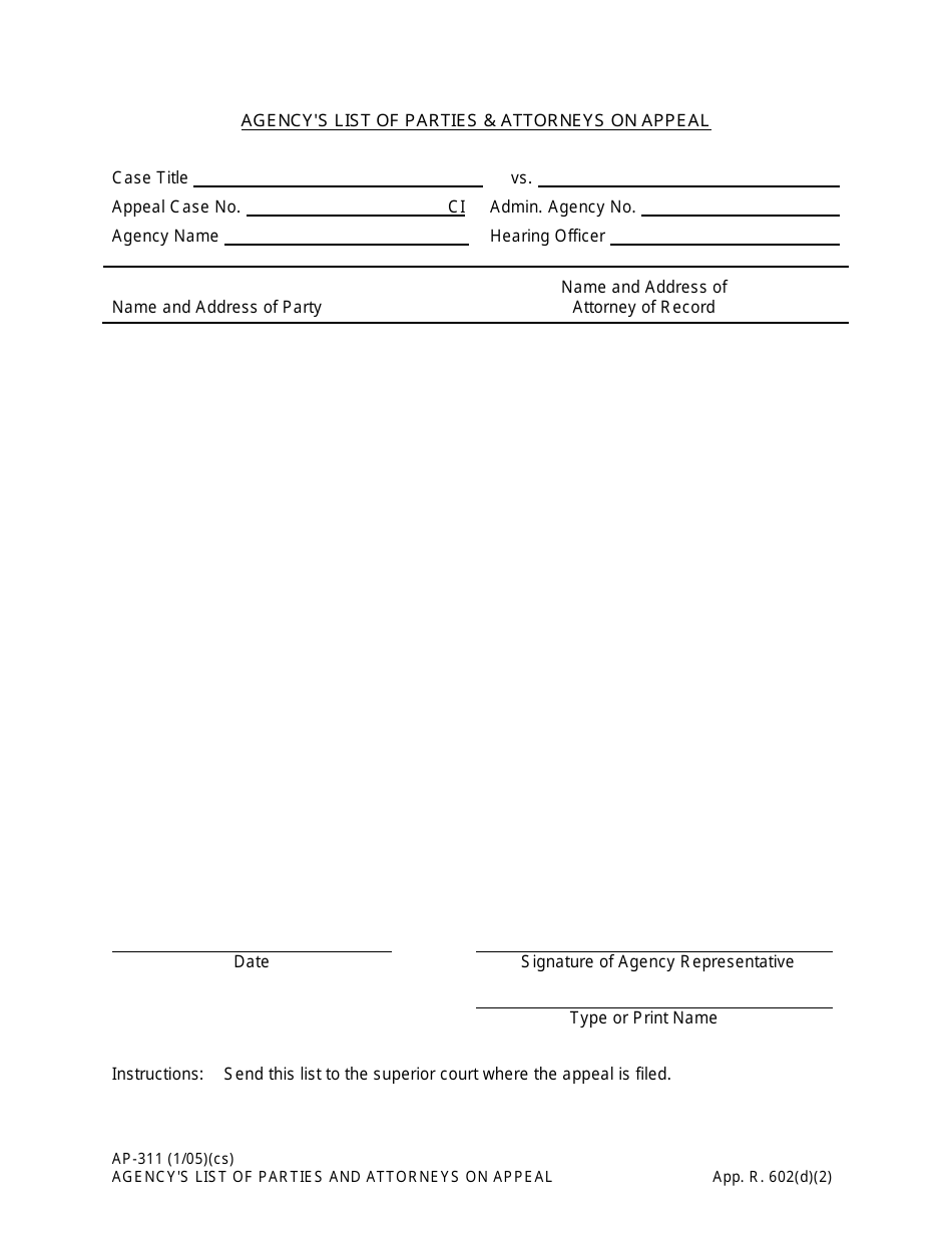 Form AP-311 - Fill Out, Sign Online and Download Fillable PDF, Alaska ...