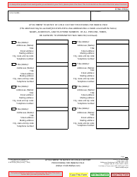 Form ICWA-030(A) Download Fillable PDF or Fill Online Attachment to ...