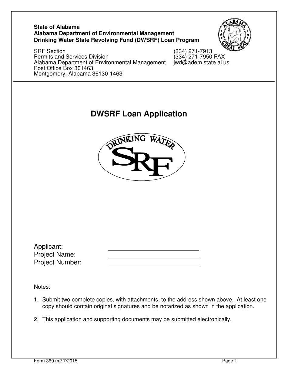 ADEM Form 369 - Fill Out, Sign Online and Download Printable PDF ...