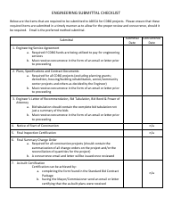 Alabama Engineering Submittal Checklist - Fill Out, Sign Online and ...