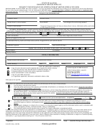 Form 851 Download Printable PDF or Fill Online Request for Research or ...