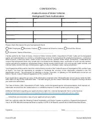Employee Background Check Authorization Form Download Printable PDF ...