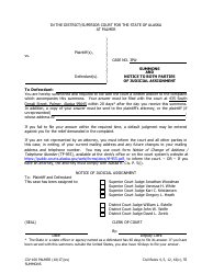 Form CIV-100 Download Fillable PDF or Fill Online Summons and Notice to ...