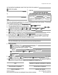 Form CR-301 Download Fillable PDF or Fill Online Application for First ...