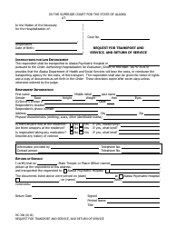Form MC-306 Download Fillable PDF or Fill Online Request for Transport ...