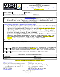 ADEQ Form DWAR20 (NOI - TREATMENT) Download Fillable PDF or Fill Online ...