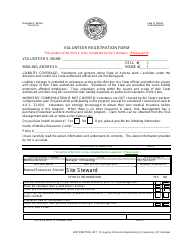 Arizona Volunteer Registration Form Download Fillable PDF | Templateroller