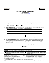 Form C029.002 Download Fillable PDF or Fill Online Statutory Agent ...