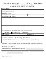 Form ADOSH ICA2213 Download Fillable PDF or Fill Online Notice of ...