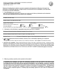 Form DBO-801 - Fill Out, Sign Online and Download Fillable PDF ...