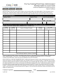 Form CALHR681 - Fill Out, Sign Online and Download Fillable PDF ...