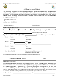 Form CDPH8726 Download Fillable PDF or Fill Online Self-employment ...