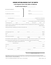 Form VS85 Download Fillable PDF or Fill Online Delayed Registration of ...