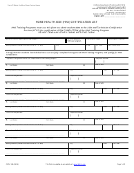 Form CDPH171 - Fill Out, Sign Online and Download Fillable PDF ...