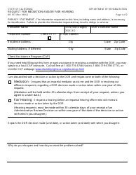 Form DL142 Download Fillable PDF or Fill Online Request for ...