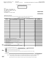 Form CDTFA-401-APT Download Fillable PDF or Fill Online Timber Tax ...