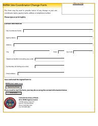 Colorado Nvra Site Coordinator Change Form - Fill Out, Sign Online and ...
