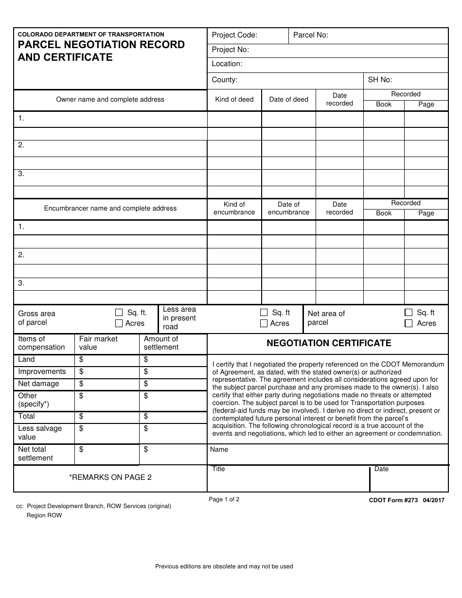 Fillable Cdot 205 Form - Printable Forms Free Online