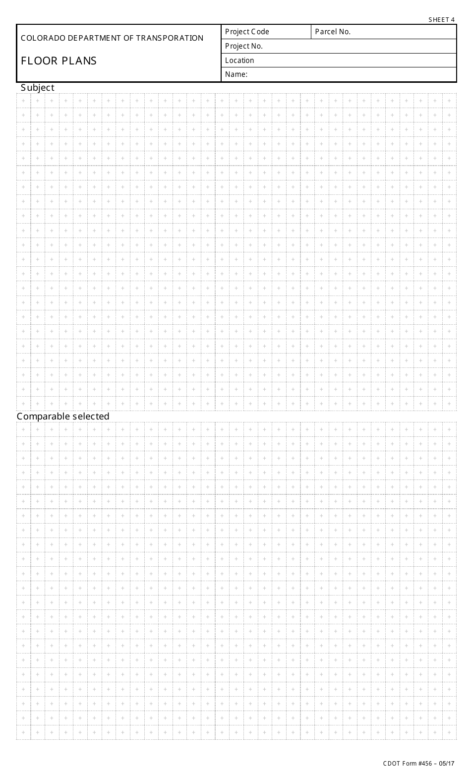 CDOT Form 456 - Fill Out, Sign Online and Download Fillable PDF ...