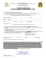 Form DPS-0846-C Download Printable PDF or Fill Online Criminal History ...