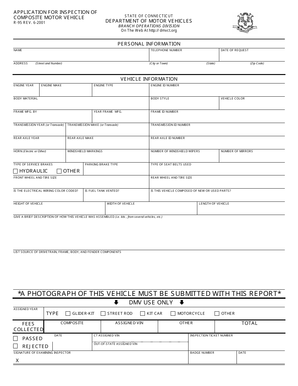 Form R-95 - Fill Out, Sign Online and Download Fillable PDF ...