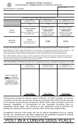 Form K-11 Download Fillable PDF or Fill Online Rates Chart for Wrecker ...