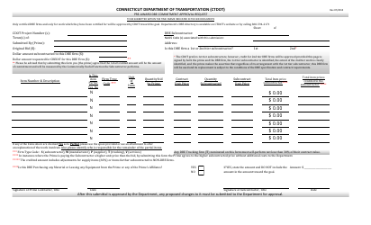 Nevada Dbe Commitment Letter Download Printable PDF | Templateroller