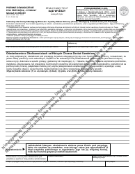 Form JD-CV-144P Download Printable PDF or Fill Online Affidavit - Civil ...
