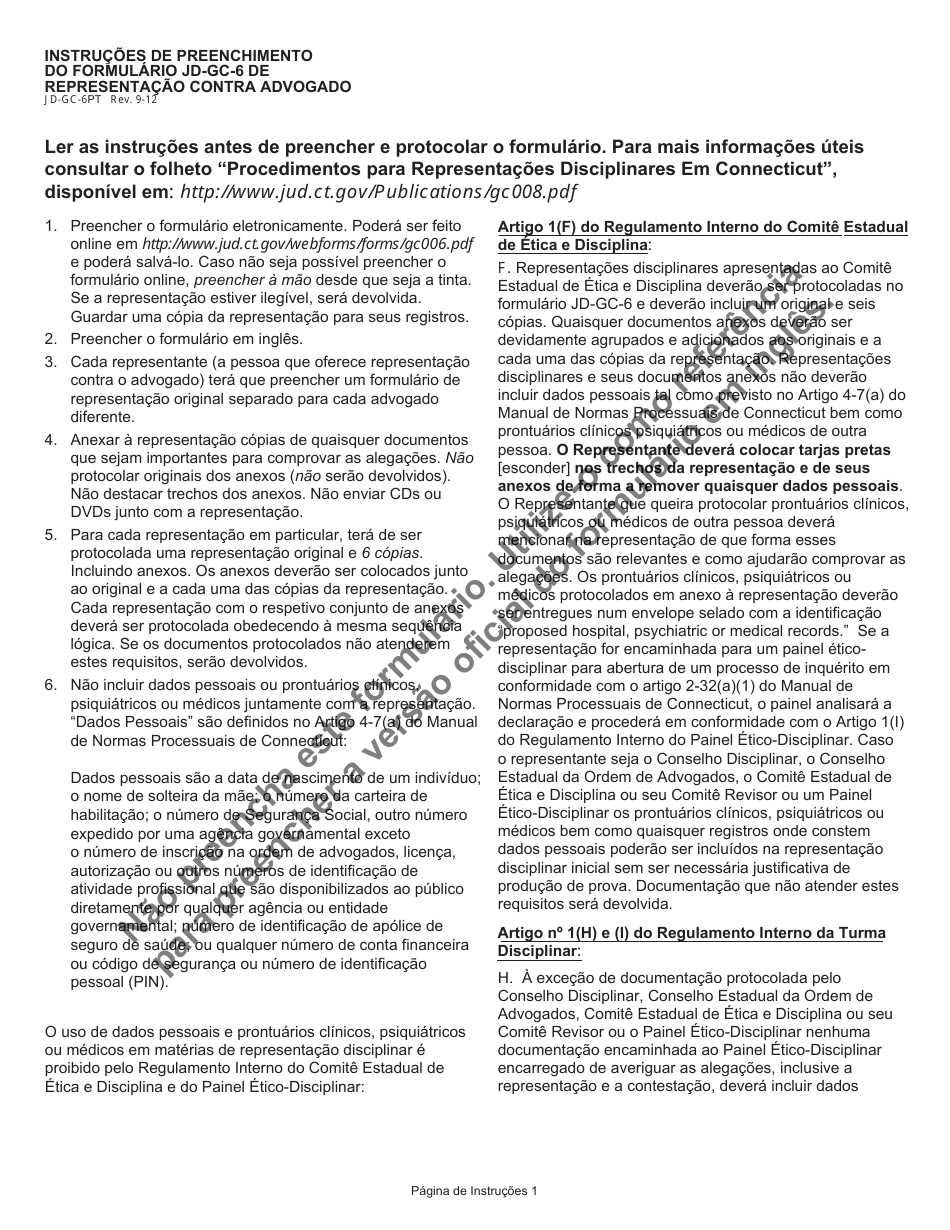 Form JD-GC-6PT - Fill Out, Sign Online and Download Printable PDF ...
