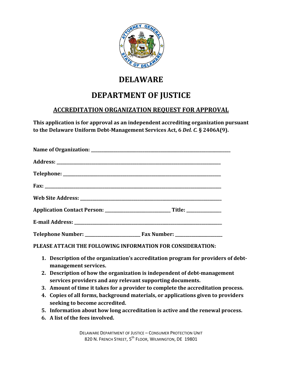 Accreditations Approvals