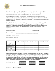 Florida DJJ Flextime Application Form - Fill Out, Sign Online and ...