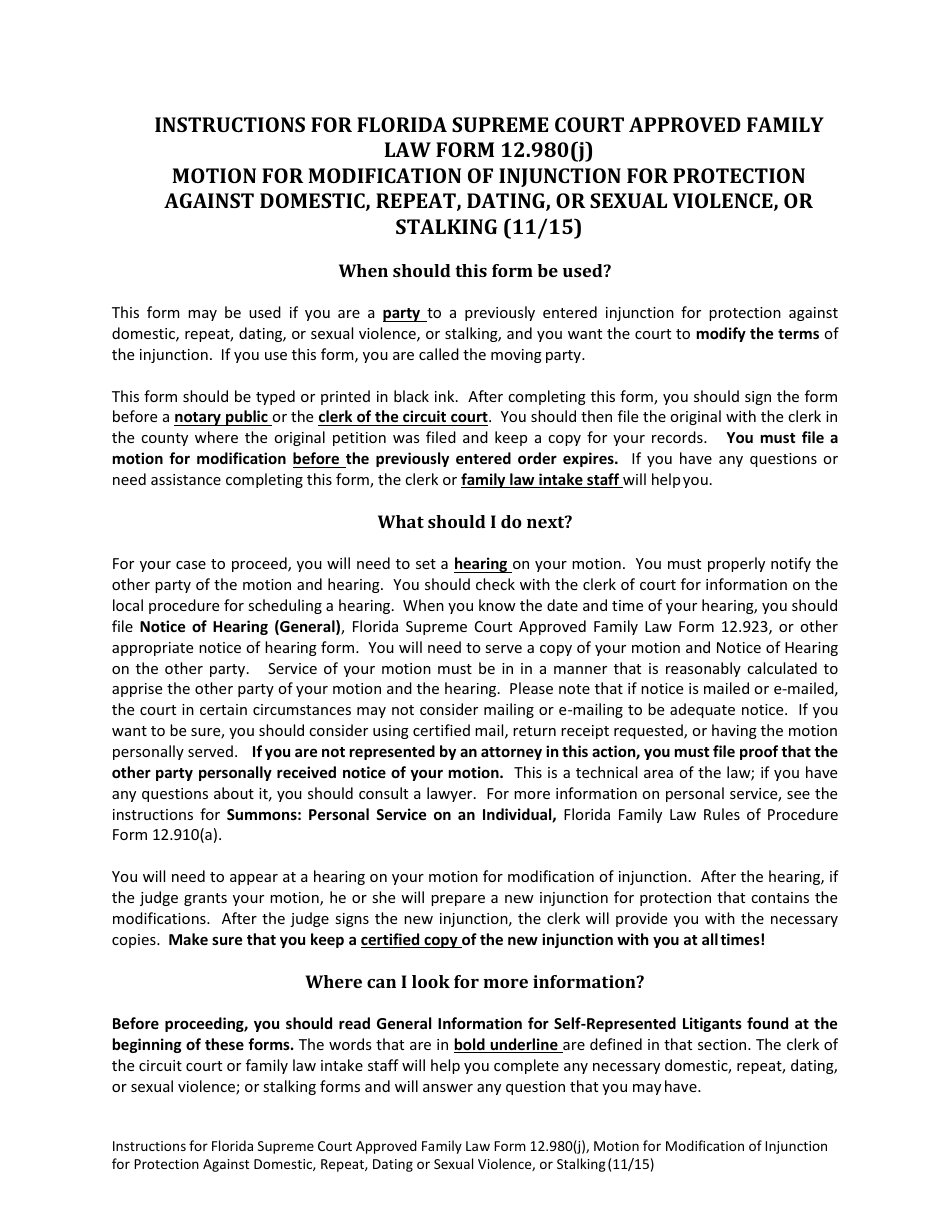 Form 12.980(J) - Fill Out, Sign Online and Download Fillable PDF ...