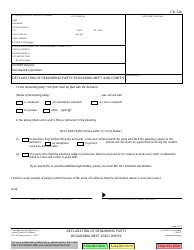 Form EM-130 Download Fillable PDF or Fill Online Declaration of ...