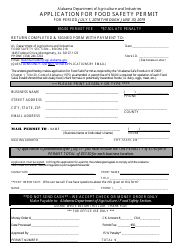 Alabama Application for Hardship License Download Printable PDF ...