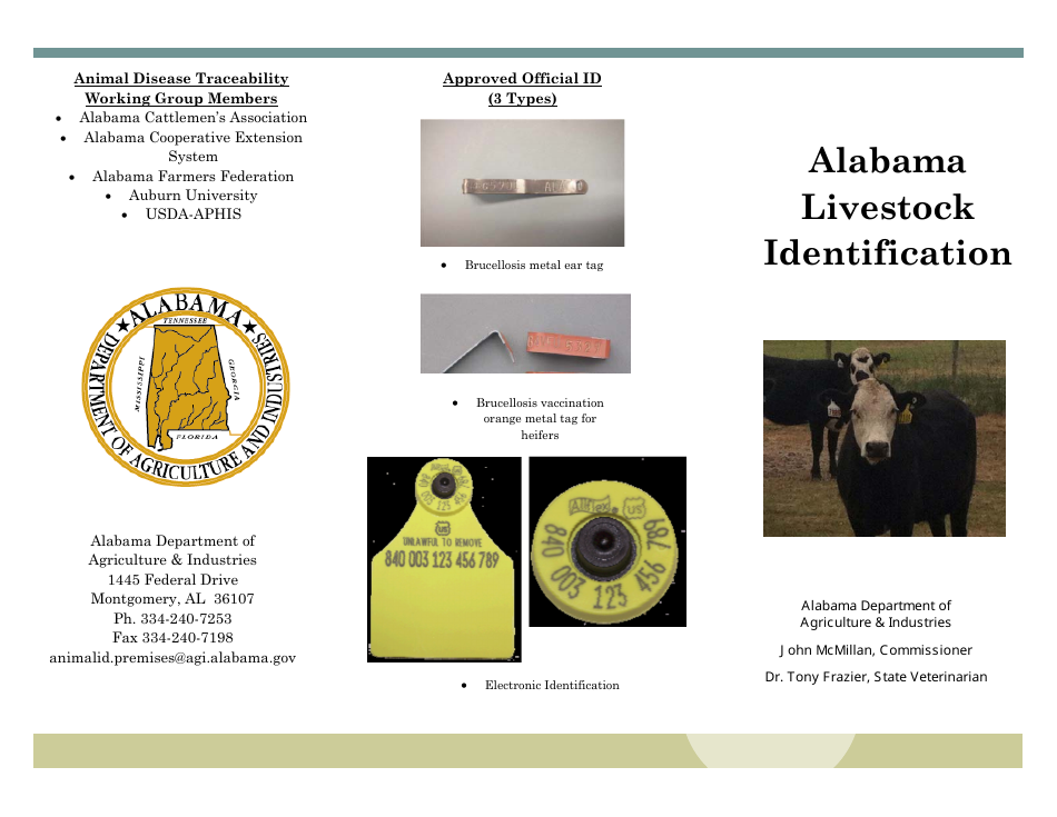 Alabama Premises Registration Form - Fill Out, Sign Online and Download ...