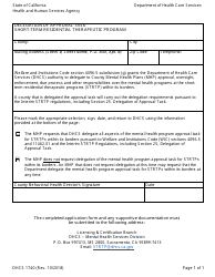 Form DHCS1740 - Fill Out, Sign Online and Download Fillable PDF ...