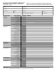 Form CEM-4202 Download Fillable PDF or Fill Online Material Plant ...
