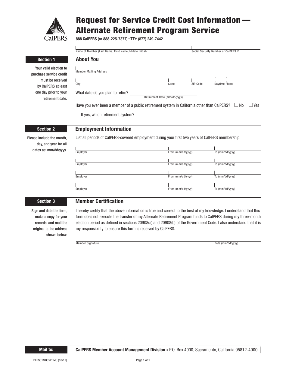 Form 01M0352DMC - Fill Out, Sign Online and Download Printable PDF ...