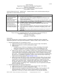 Form DBPR COSMO1 - Fill Out, Sign Online and Download Printable PDF ...