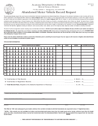 Form MVT32-13 Download Printable PDF or Fill Online Abandoned Motor ...
