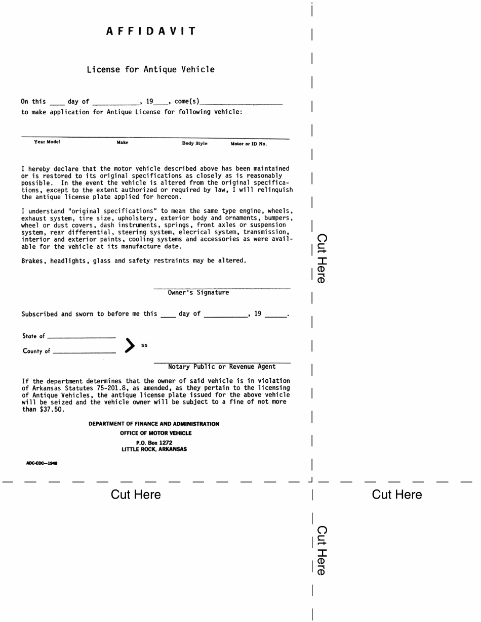 Form ADC-CDC-1948 - Fill Out, Sign Online and Download Printable PDF ...