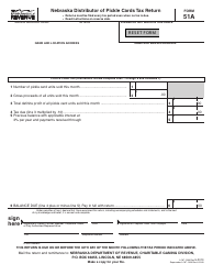 Form 51A - Fill Out, Sign Online and Download Fillable PDF, Nebraska ...
