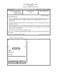 Form MC216 - Fill Out, Sign Online and Download Fillable PDF, Michigan ...