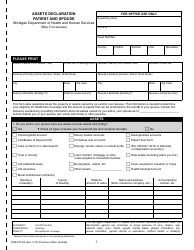 Michigan Department of Health and Human Services Forms PDF templates ...