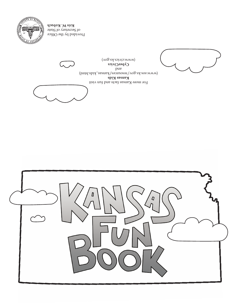 Kansas Kansas Fun Book - Fill Out, Sign Online and Download PDF ...