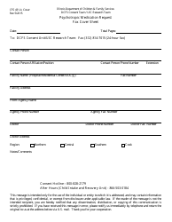 Form CFS431-A Download Fillable PDF or Fill Online Psychotropic ...