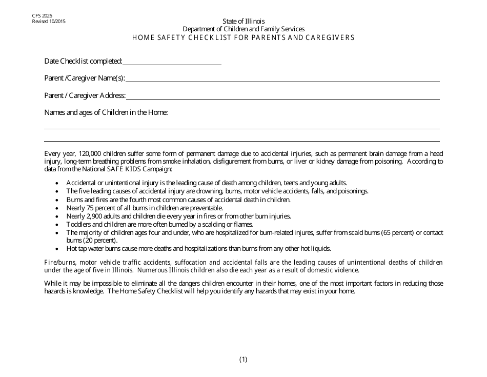 Form CFS2026 - Fill Out, Sign Online and Download Printable PDF ...