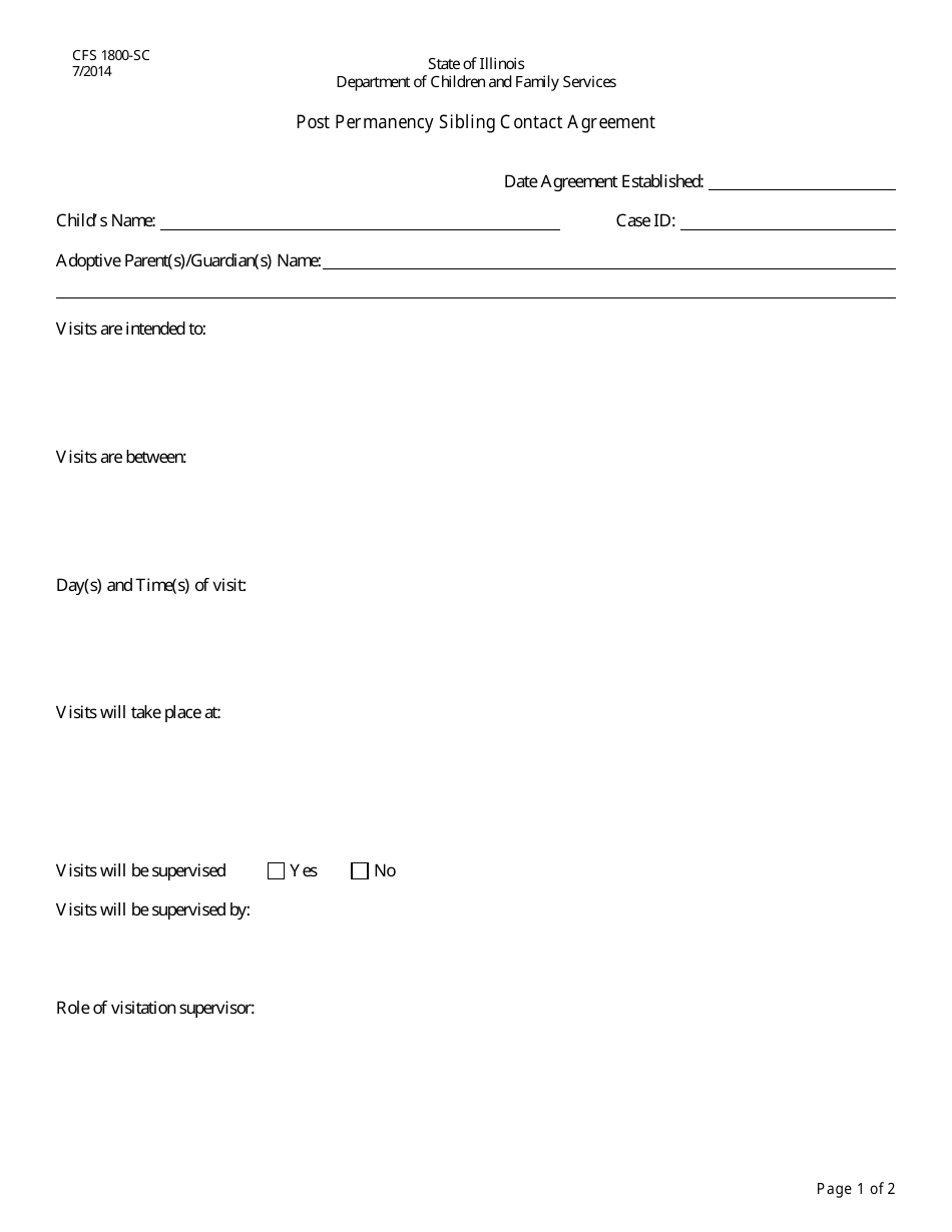 Form CFS1800-SC - Fill Out, Sign Online and Download Fillable PDF ...